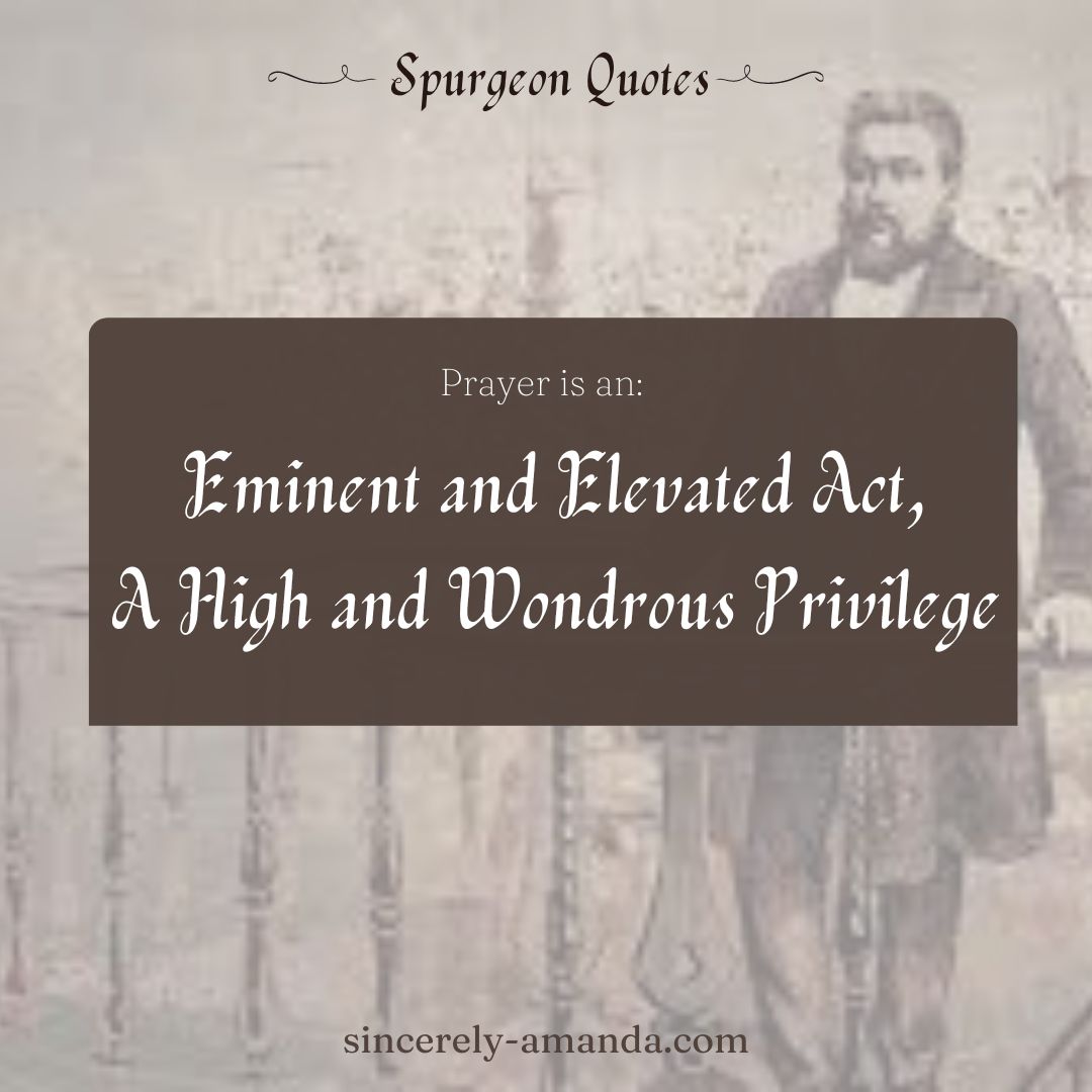 Spurgeon Quotes – The Throne of Grace, Conclusion