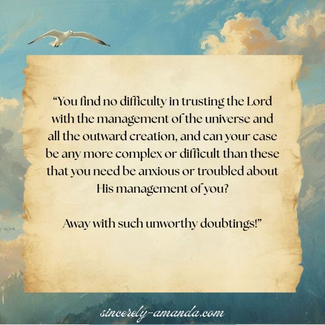 Hannah Whitall Smith on Trusting God